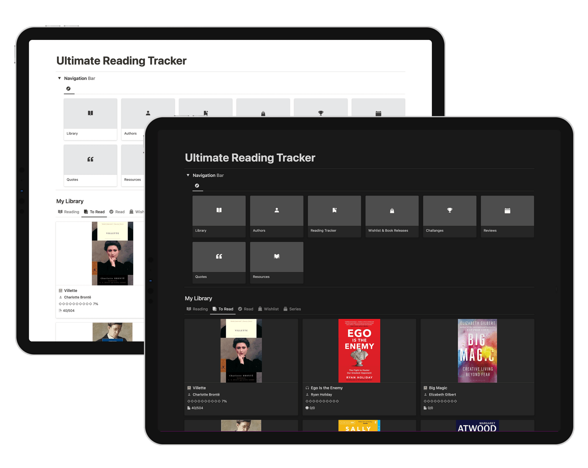 Ultimate Reading Tracker Template for Notion